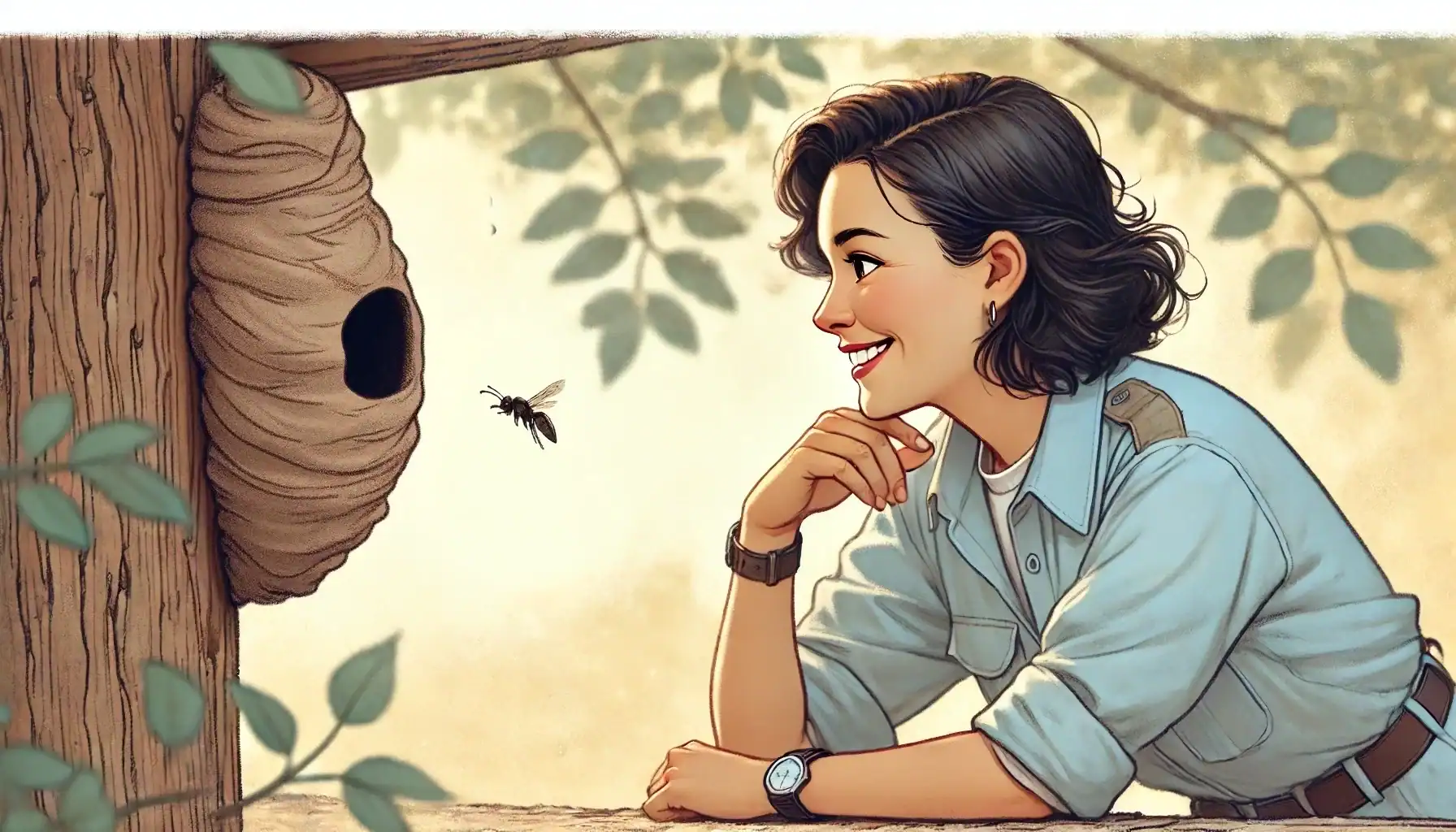 Appreciating Mud Daubers: The Gentle Wasps - Creature Courage